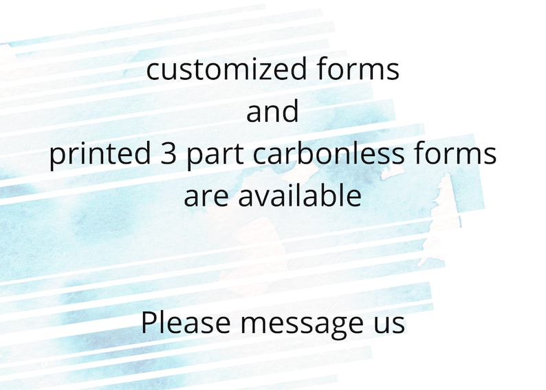 Dry Cleaner Receipt template / Editable / Dry Cleaning Invoice | Etsy