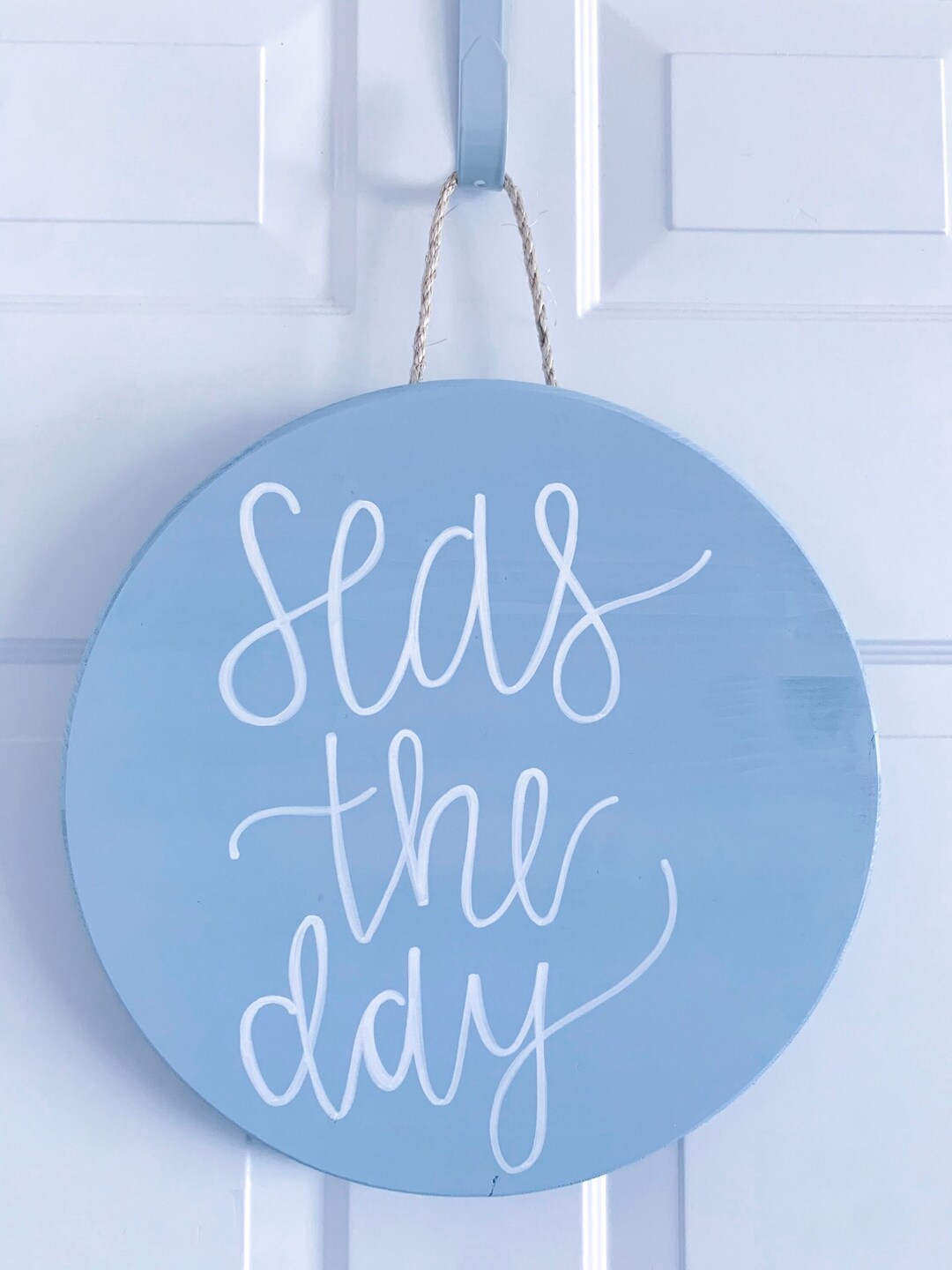 SEAS THE DAY Wall Decor | Beach House Sign | Coastal Sign | Beach Decor ...