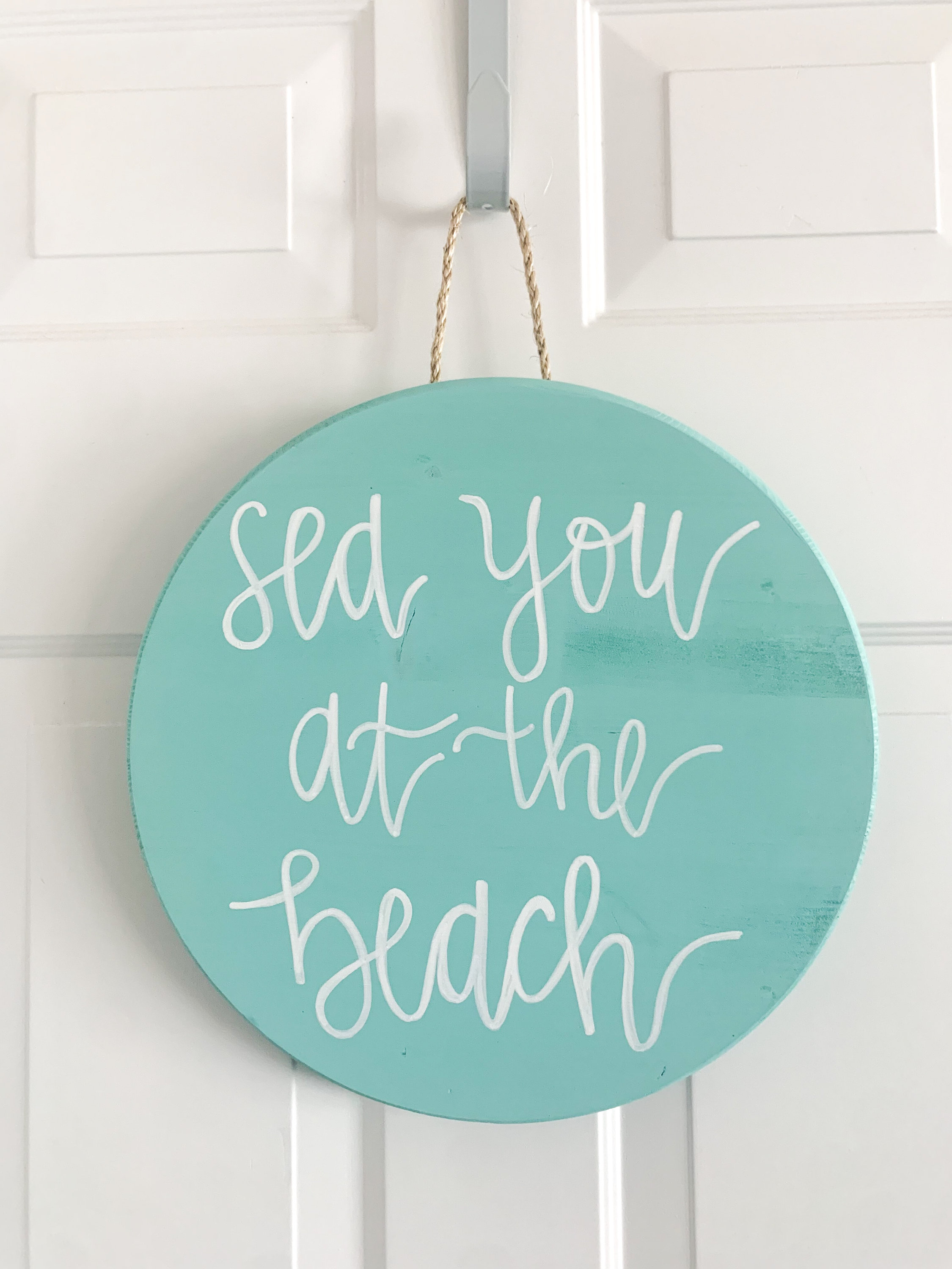 Sea You at the Beach Door Sign Beach House Sign Coastal - Etsy