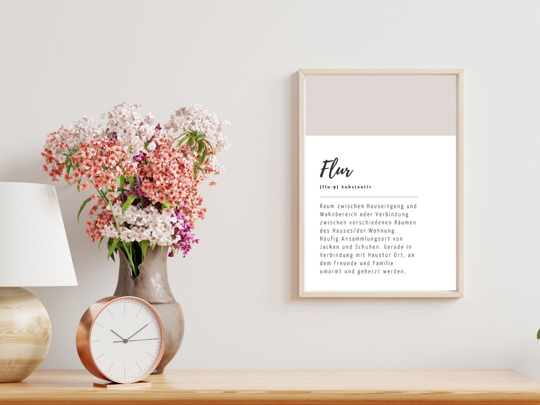 Home Poster Hallway Printable // Typography // Lettering // Definition ...