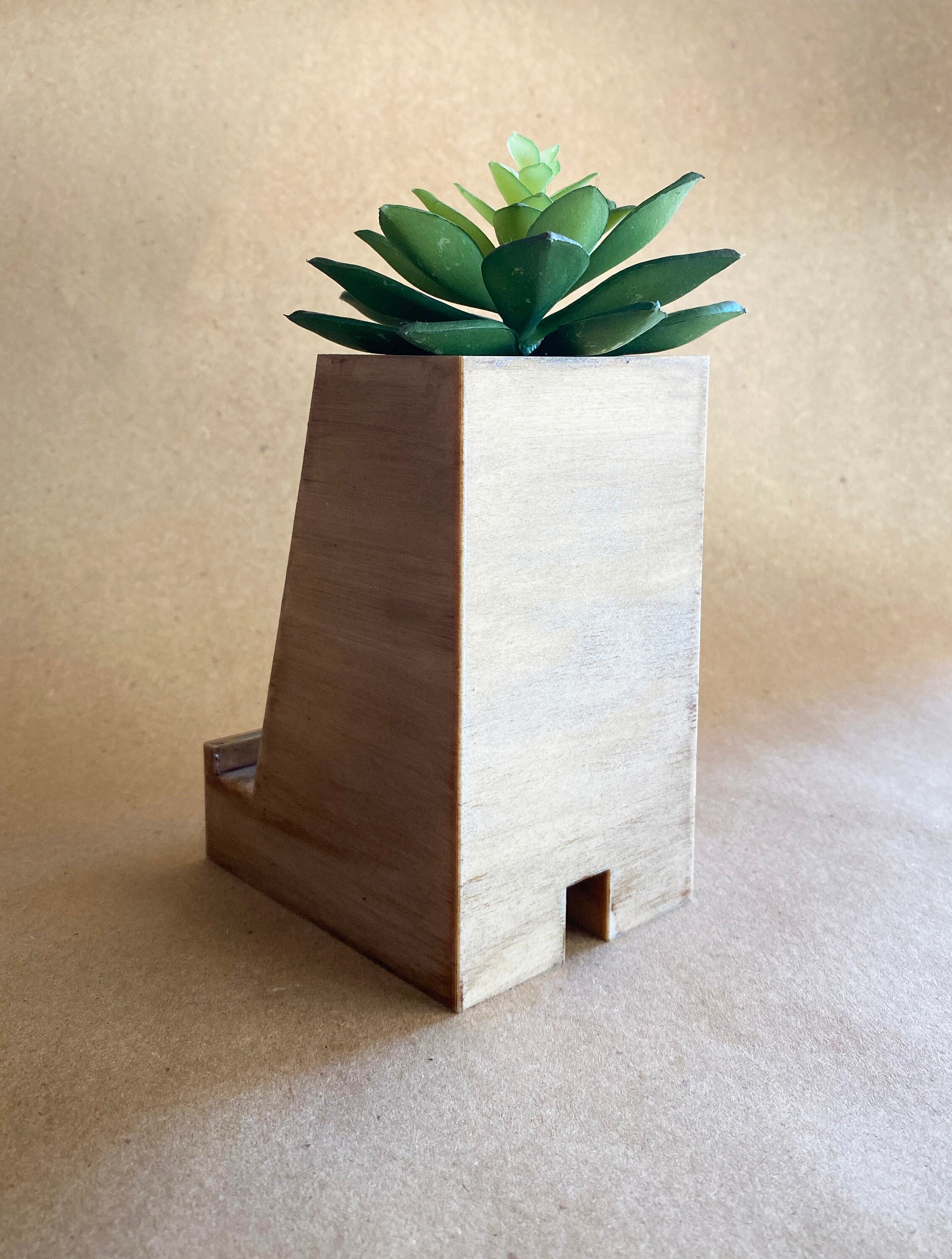 Baby Groot Modern Phone Stand 3d Printed Wood Look Rustic Pencil Holder ...