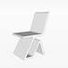Modern Side Chair | 3D Print File | STL File | Contemporary Design ...