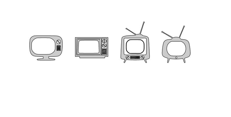 Retro TV Vintage Nostalgia 3D Print File STL File - Etsy