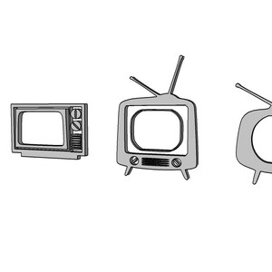Retro TV Vintage Nostalgia 3D Print File STL File - Etsy