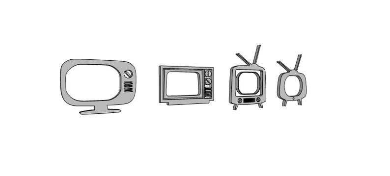 Retro TV Vintage Nostalgia 3D Print File STL File - Etsy