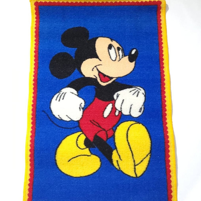 Mickey Mouse Carpet - Etsy