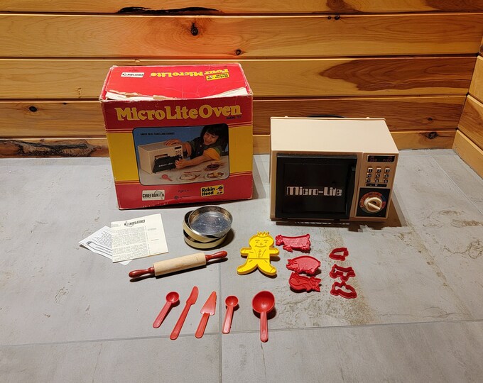 Micro Lite Oven Vintage Easy Bake Box - Etsy