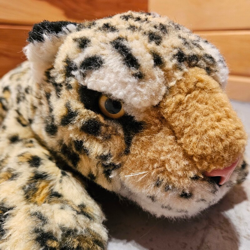 Plush Leopard - Etsy