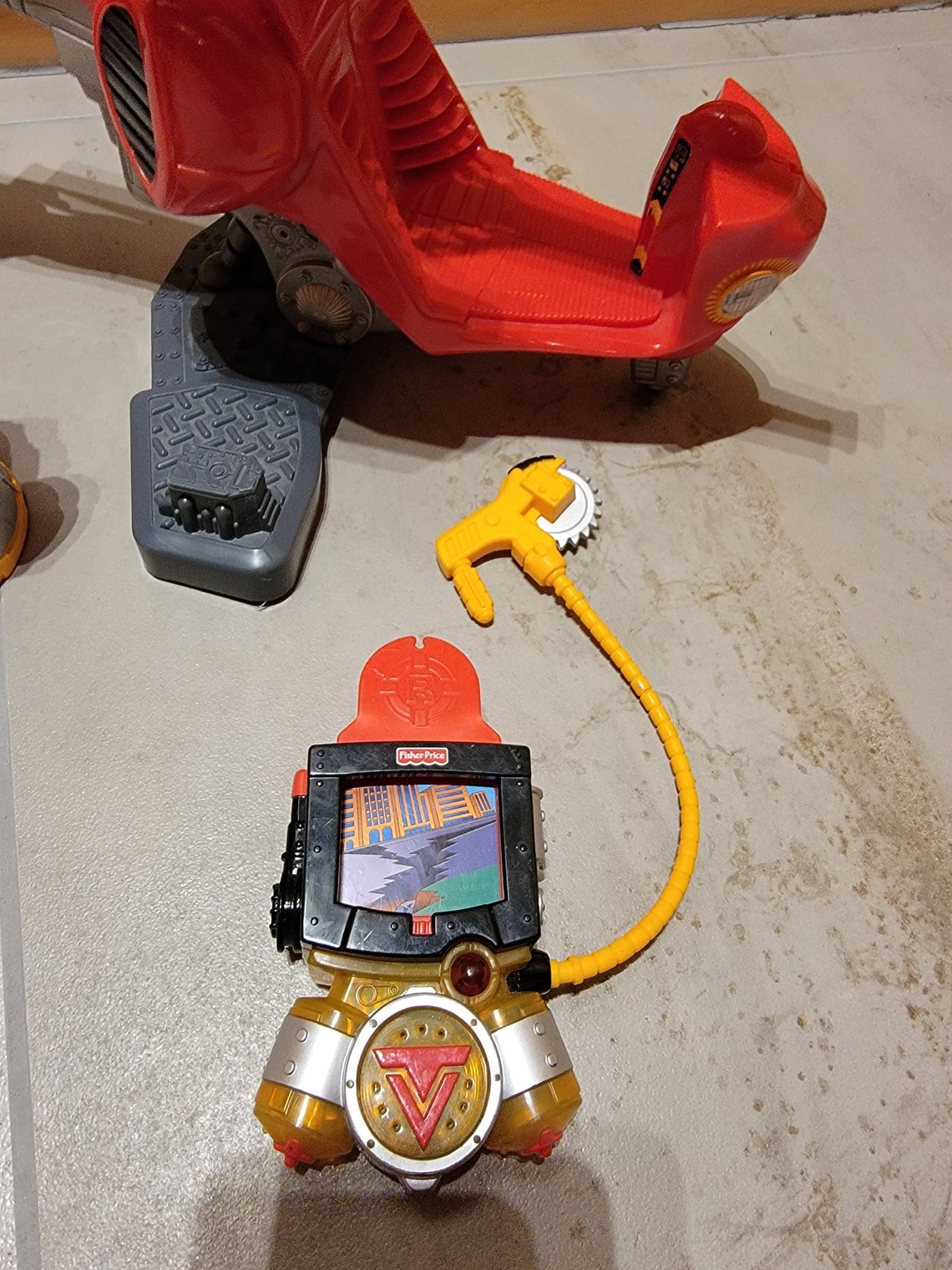 Vintage Fisher Price Rescue Heroes Helicopter Red + Figurine - Etsy