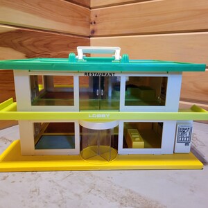 Playskool Holiday Inn Familiar Places Playset Toy Vintage 1974 - Etsy