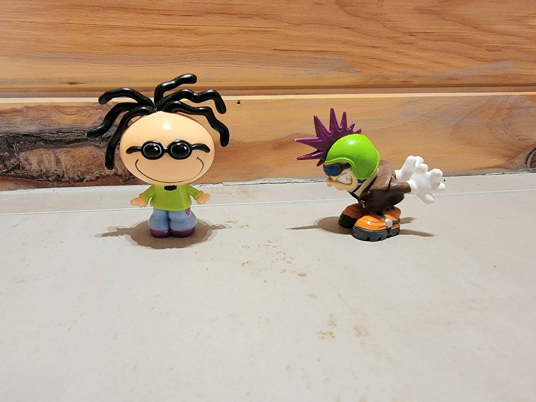 Bubblegum Cool Dude Vintage + Tech Deck Magentic Skater Figure Bundle ...