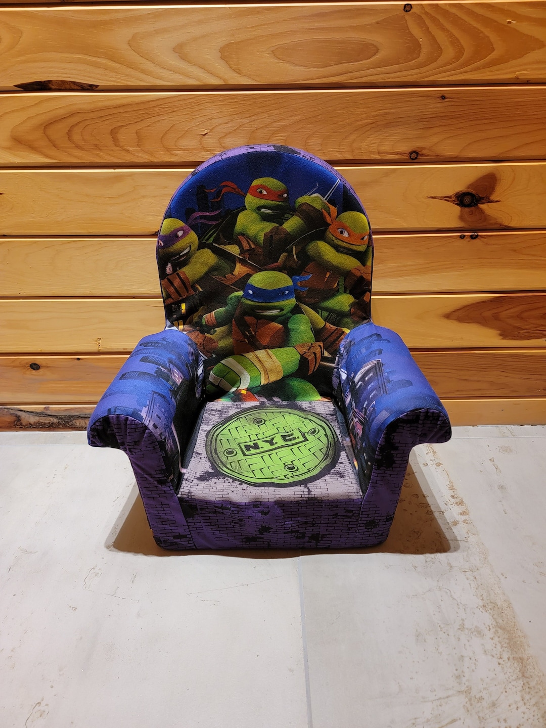 Teenage Mutant Ninja Turtle Foam Kid's Chair - Etsy