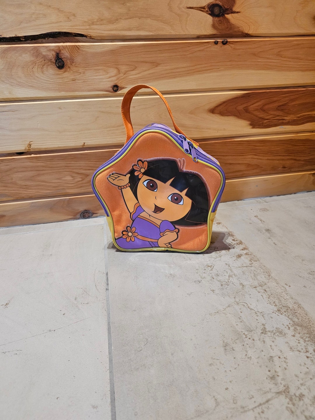 Dora the Explorer Vintage Orange ZIP Bag - Etsy