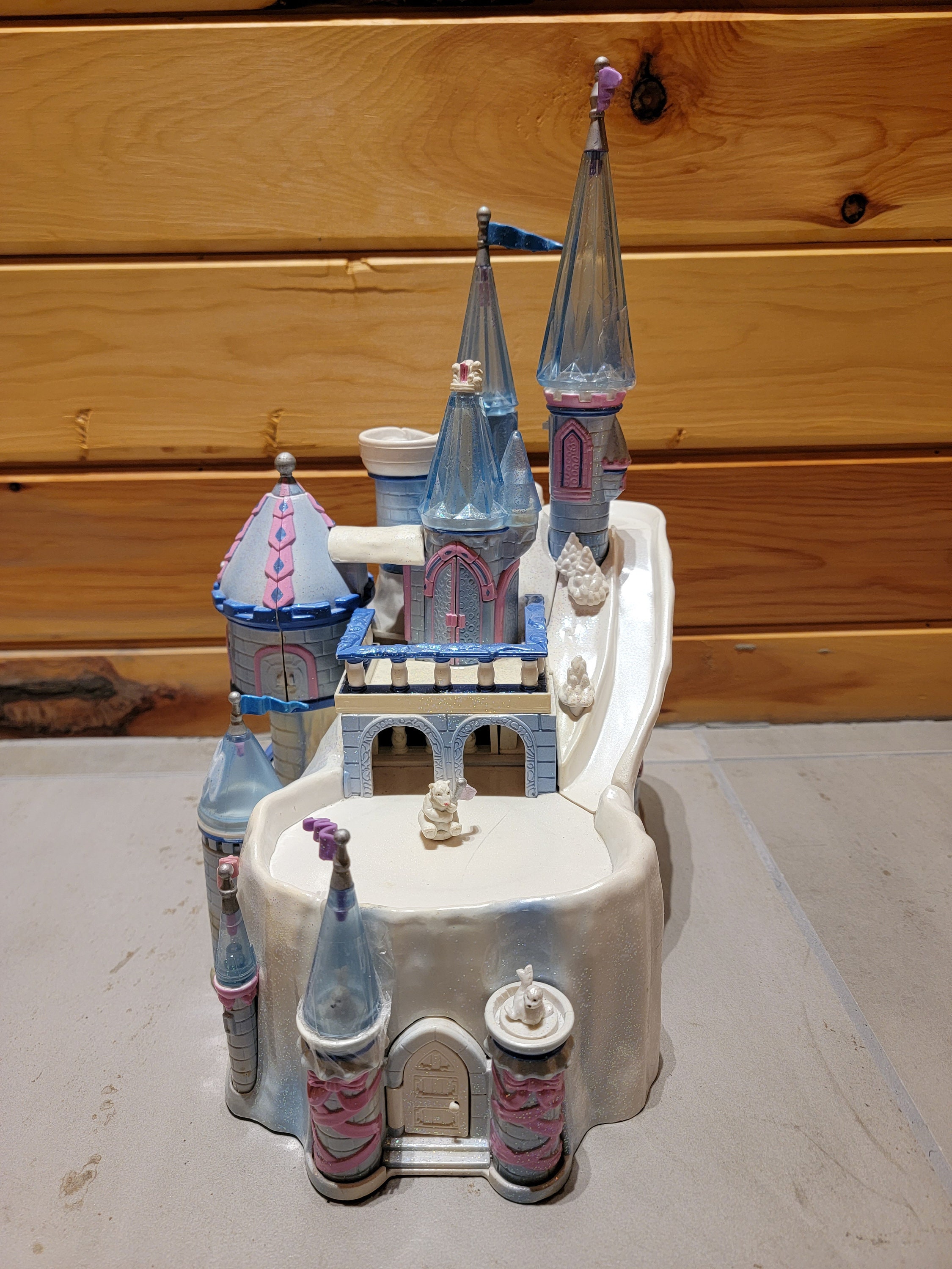 Trendmasters Vintage Polly Pocket Ice Style Mini Castle Toy 1996 Star Castle Bubble Castle ...