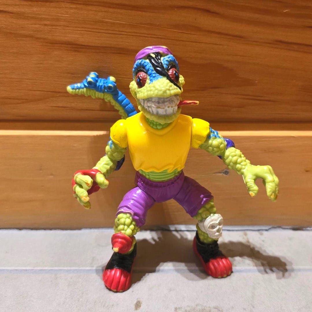 Ninja Turtle Lizard Teenage Mutant Mondo Gecko Cake Topper Figurine ...