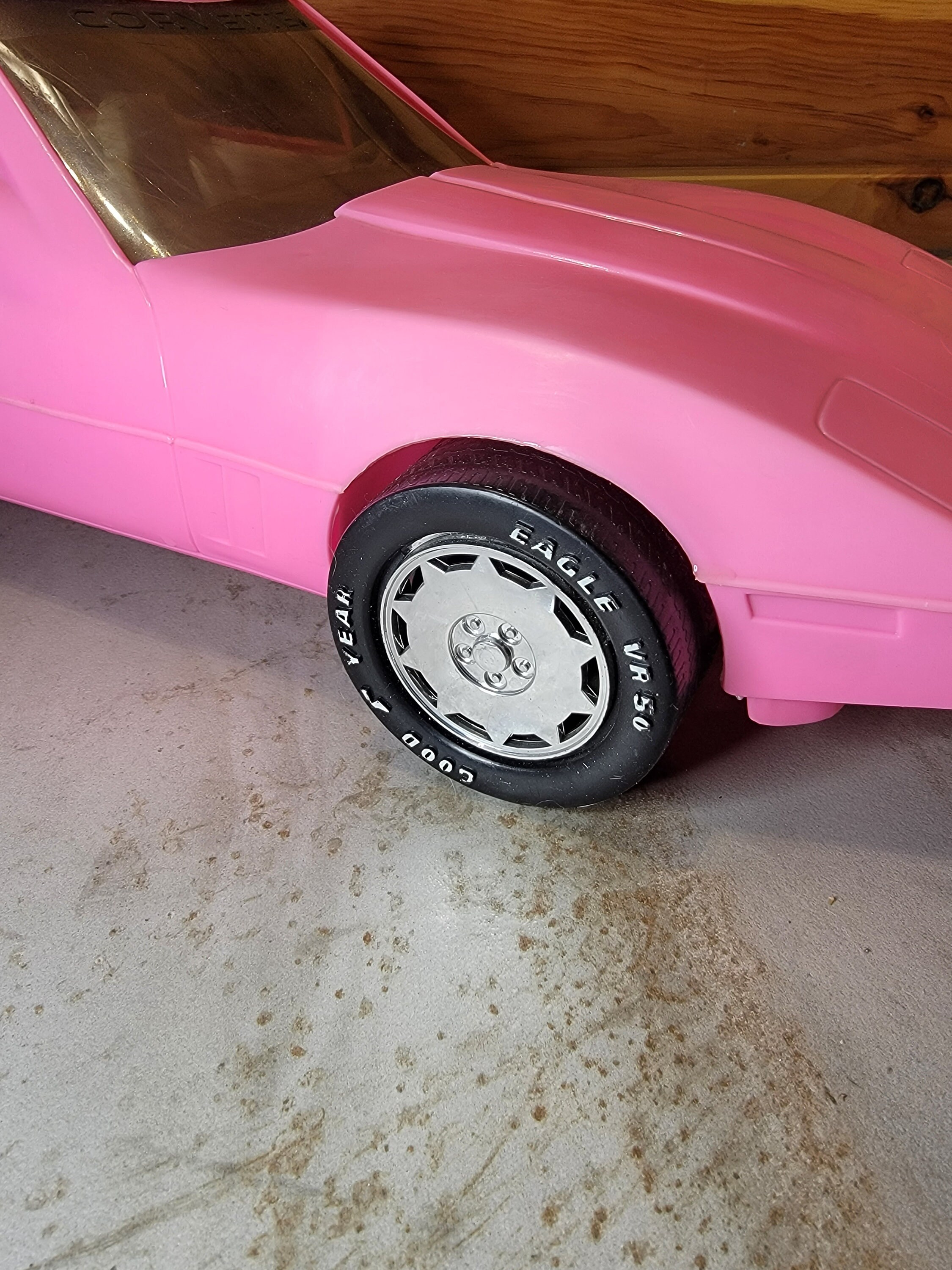 Barbie Vintage USA Corvette Convertible American Plastic Toys Pink 21 ...
