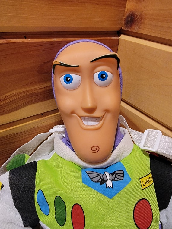 Buzz Lightyear Backpack Vintage Plush Doll 24 inch To… - Gem
