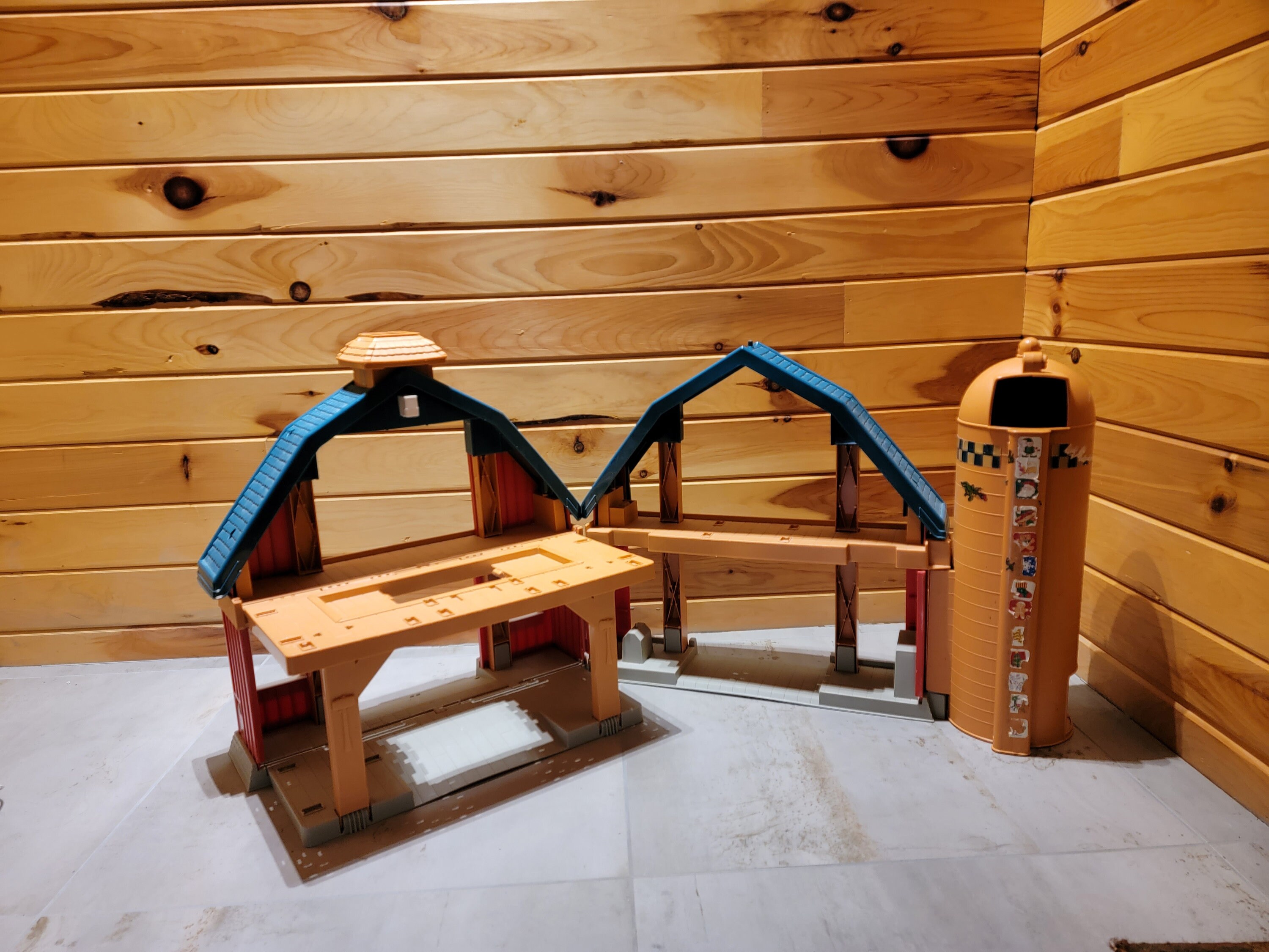 Tonka Farms Vintage Barn Silo Large Plastic Play Set 1995 - Etsy