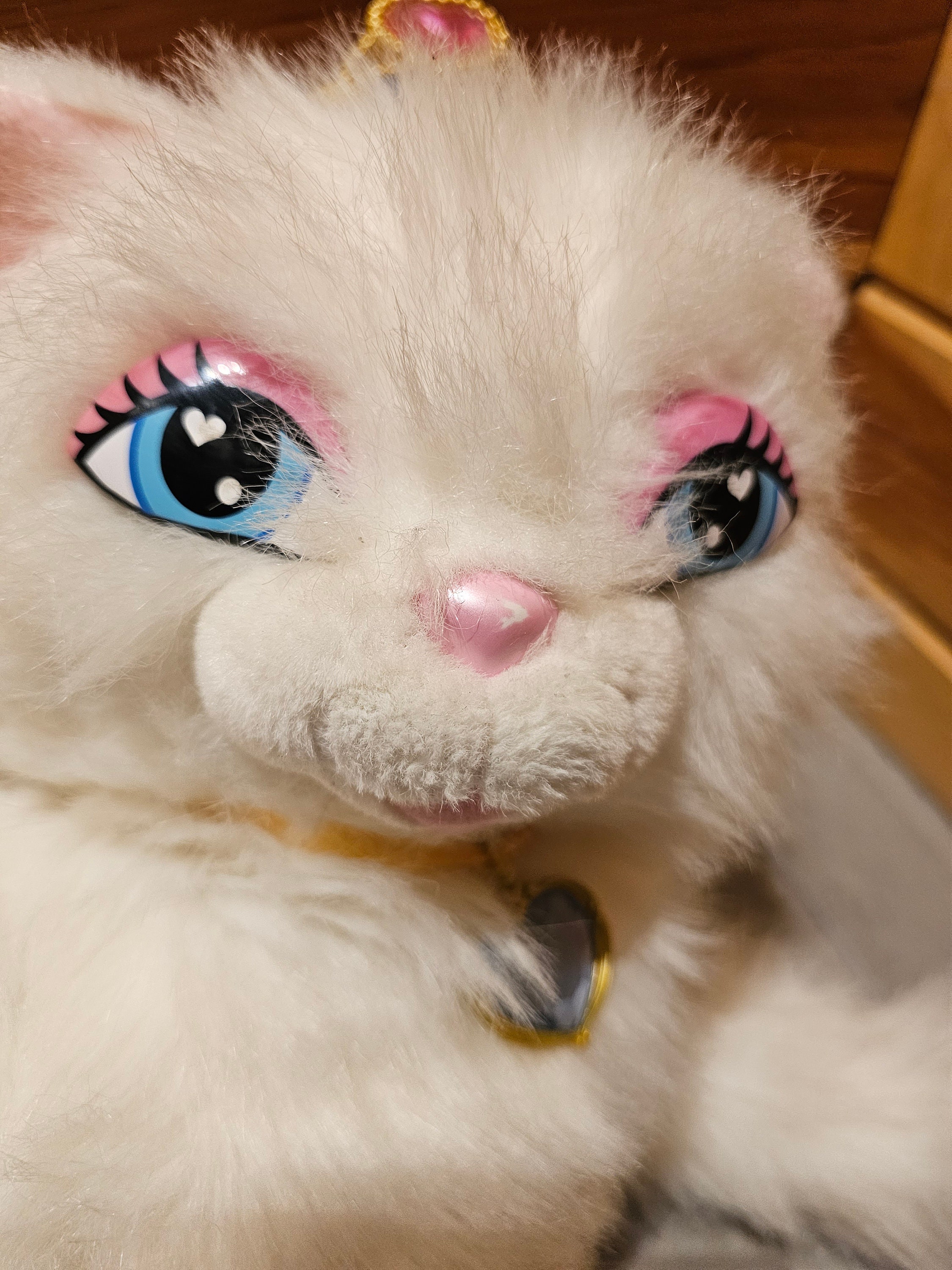 Barbie White Cat Plush Toy Serafina Rare 2004 - Etsy