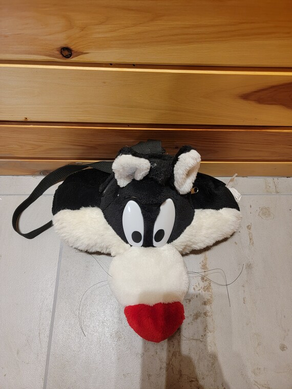 Looney Tunes Sylvester Plush Character Backpack Vinta… - Gem