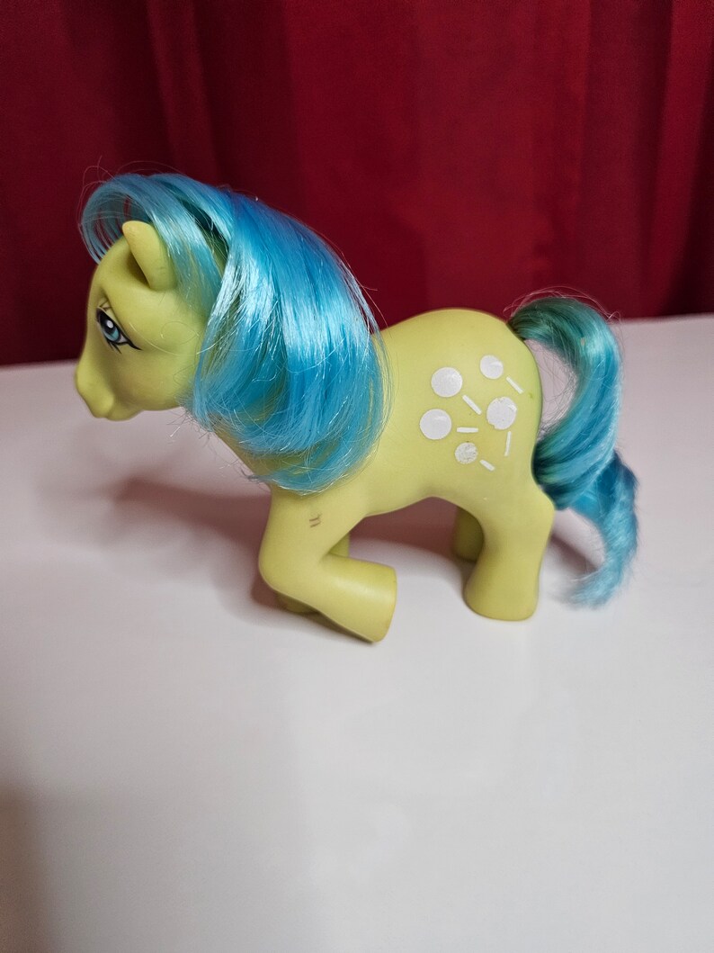 My Little Pony Tootsie Earth Filly Green G1 Vintage MLP - Etsy