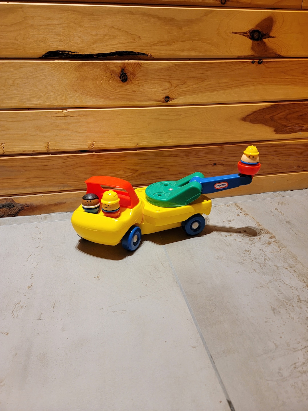 Little Tikes Toddle Tots Vintage 1985 Vehicle up N Down Cherry Picker Toy Truck - Etsy