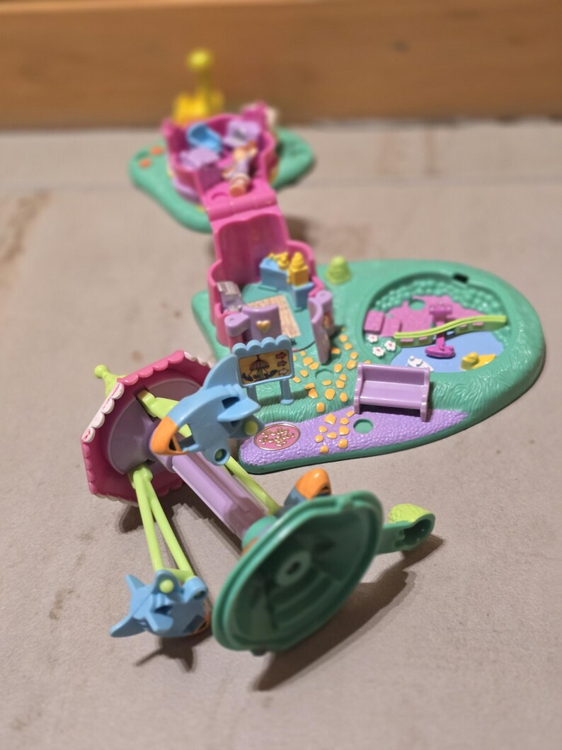 Polly Pocket Bluebird Fairground Carousel 1996 1 Figure - Etsy