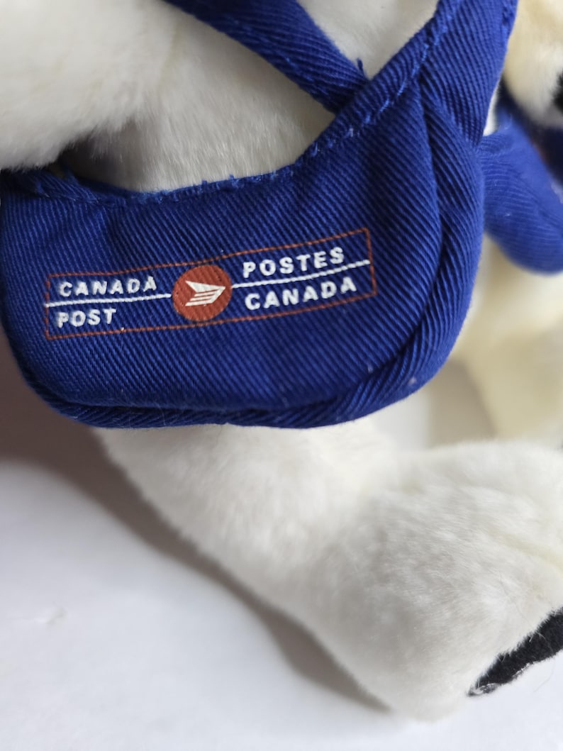 Polar Bear Plush Canada Post Hallmark Mail Holder - Etsy