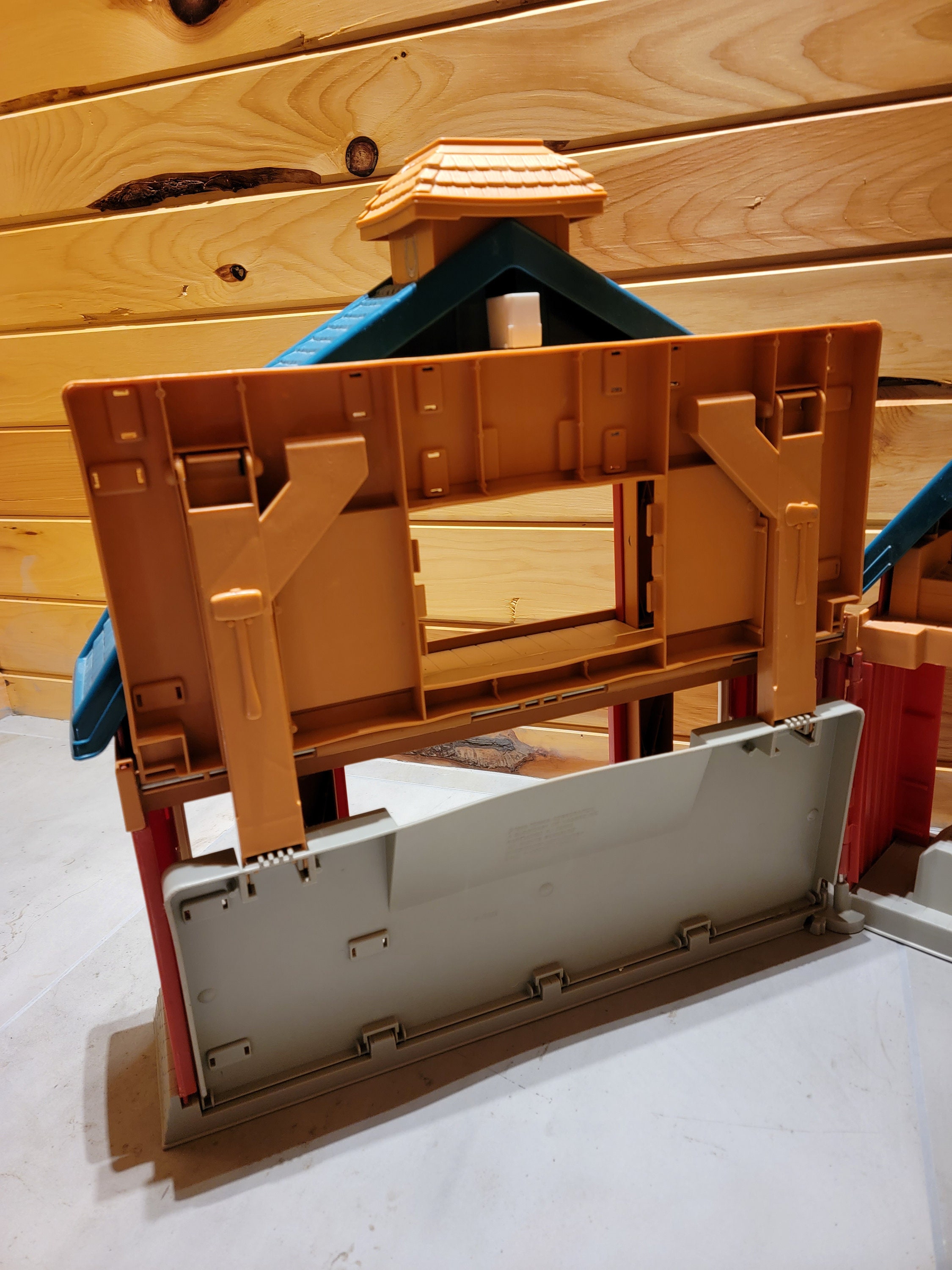 Tonka Farms Vintage Barn Silo Large Plastic Play Set 1995 - Etsy