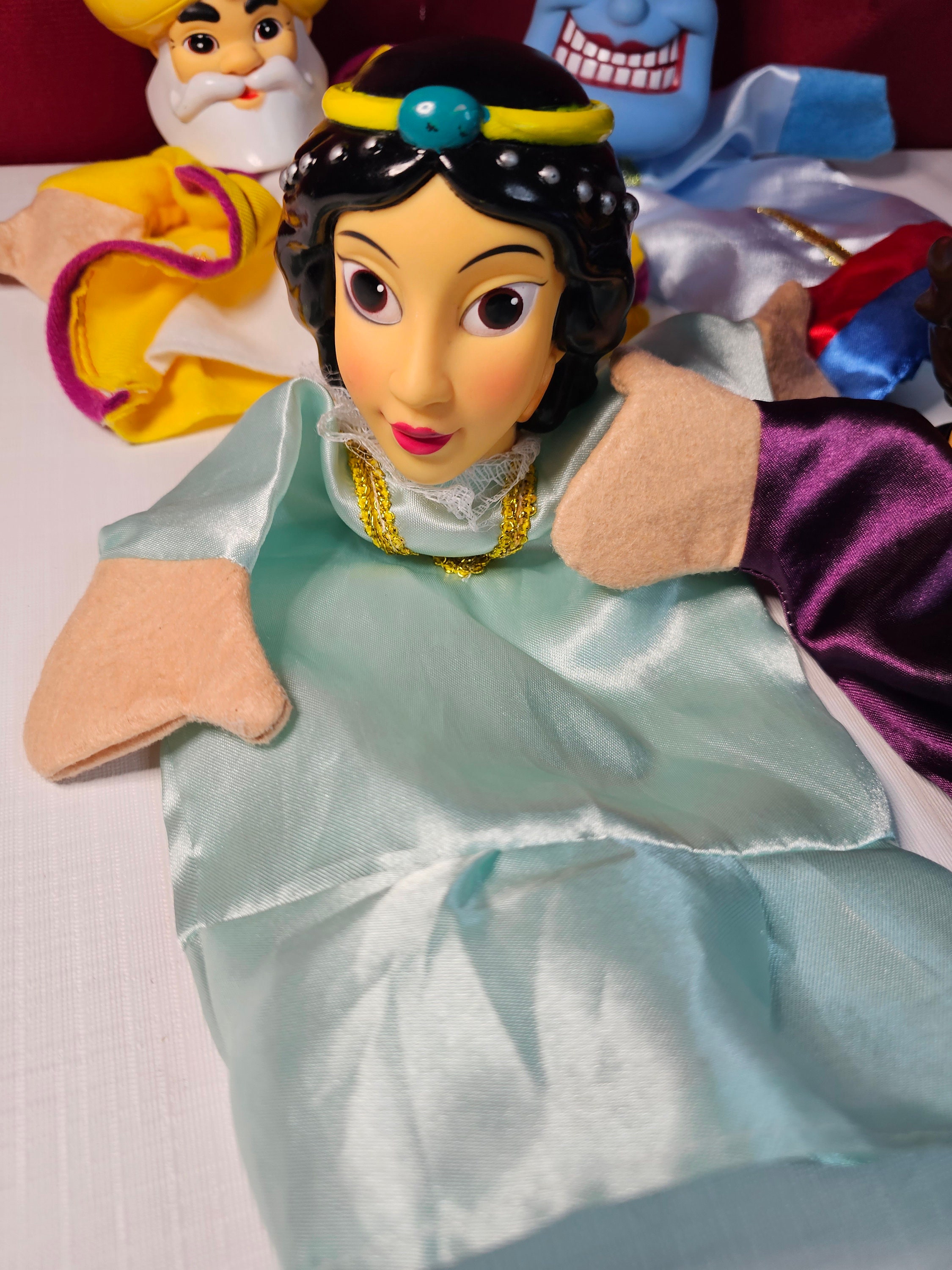 Vintage Disney Aladdin Hand Puppets - Etsy UK