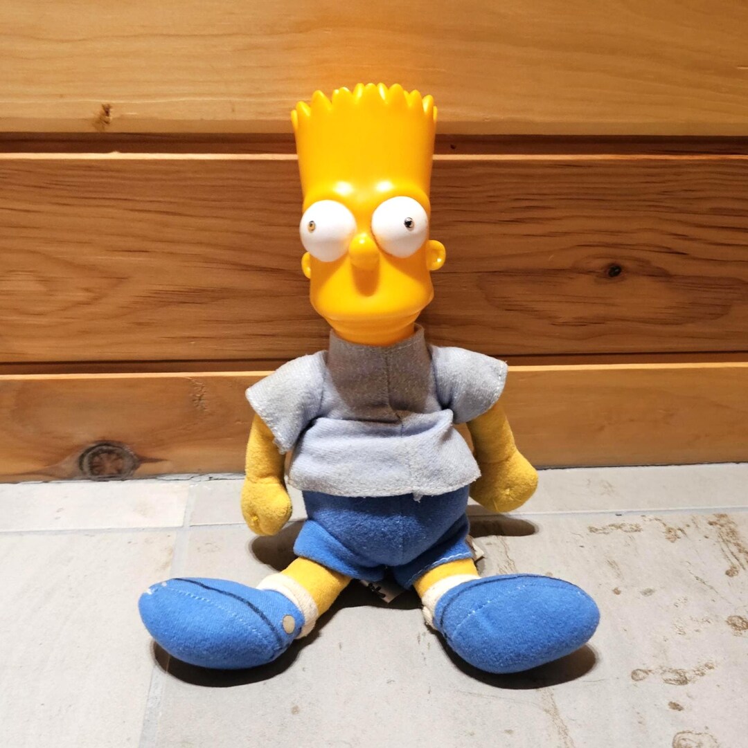 Vintage Bart Simpson Doll From the 1990s - 11" Tall Ganz Bros - Etsy