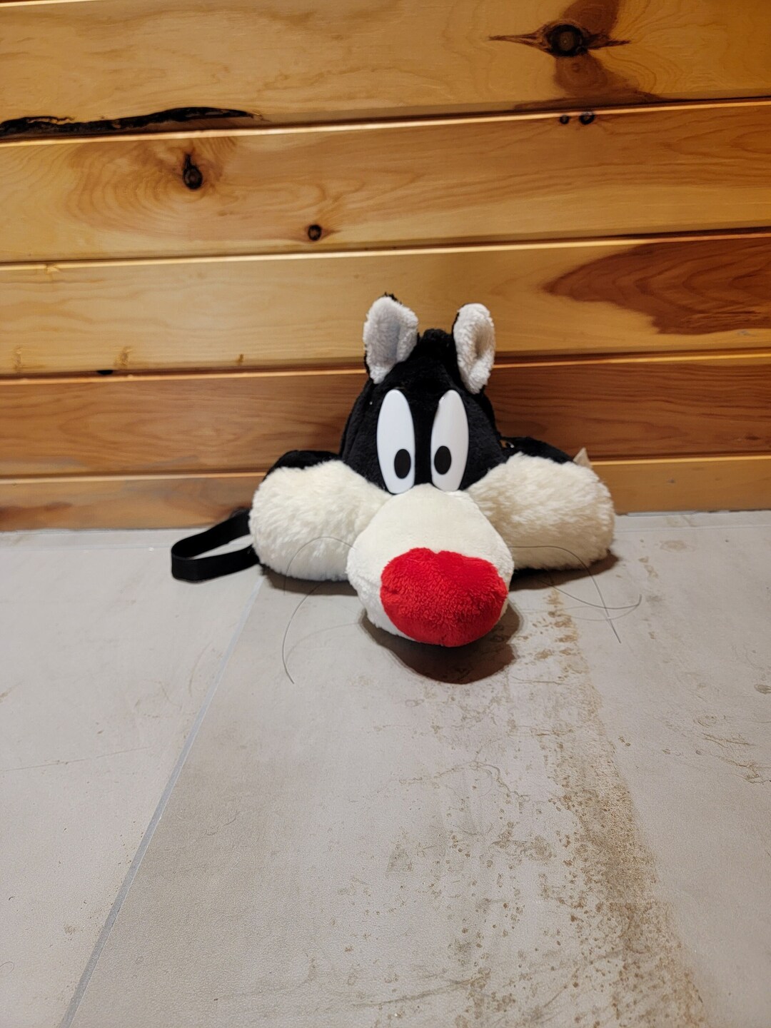 Looney Tunes Sylvester Plush Character Backpack Vintage 1996 - Etsy