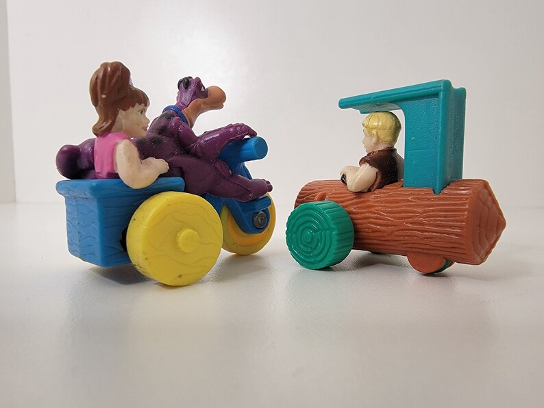 Vintage Flintstones Bicycle Dinosaur Girl Bernie Car Mini - Etsy