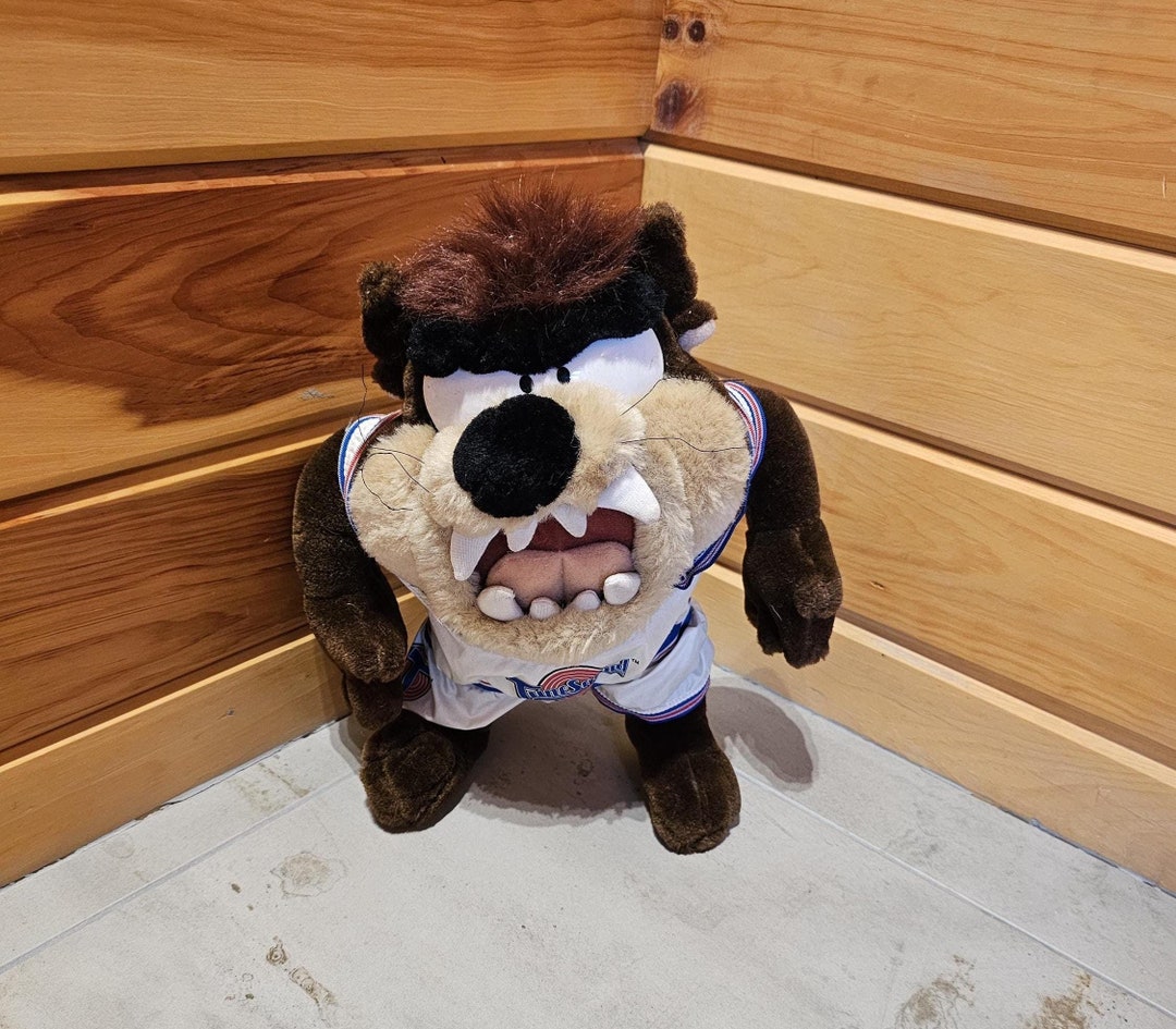 Space Jam Taz Tasmanian Devil Plush Tune Squad Waners Bro 1996 - Etsy