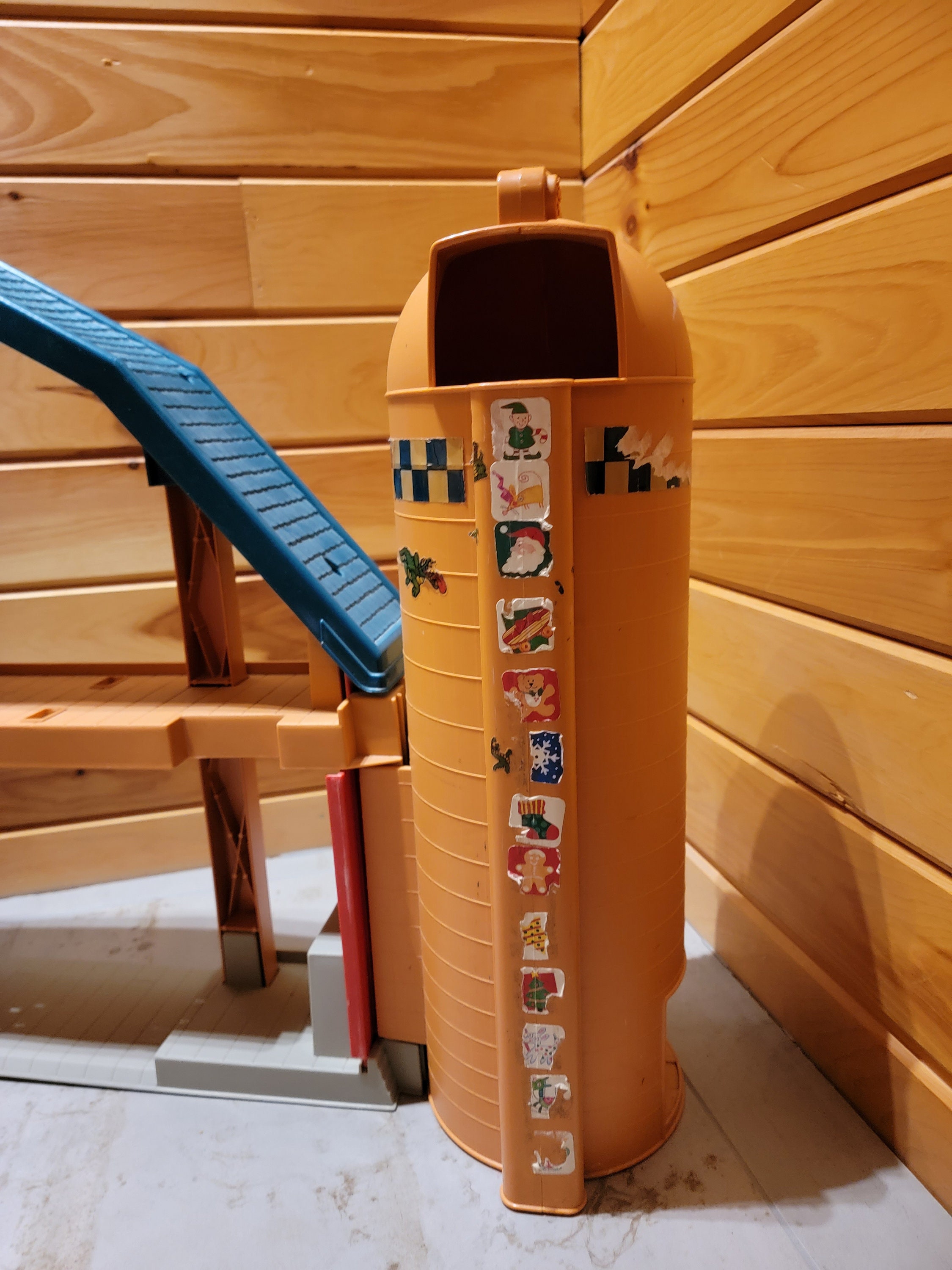 Tonka Farms Vintage Barn Silo Large Plastic Play Set 1995 - Etsy