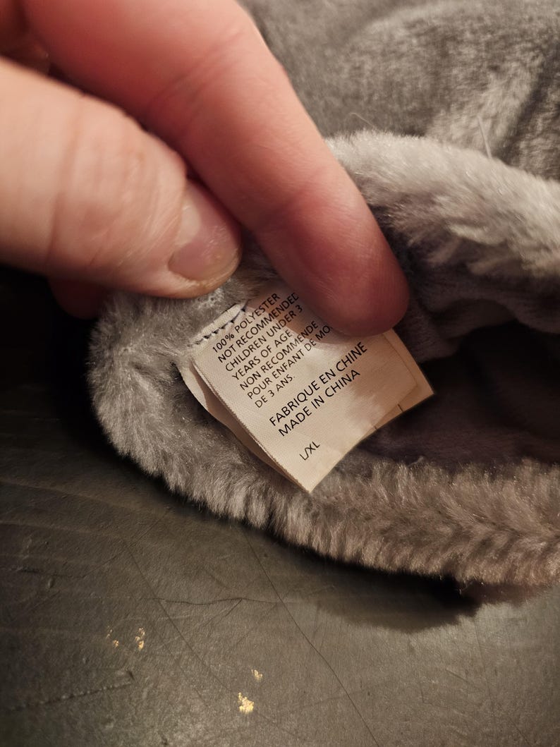 Vintage Bugs Bunny Mitten for Children, Grey, Warner Brothers Plush Toy ...