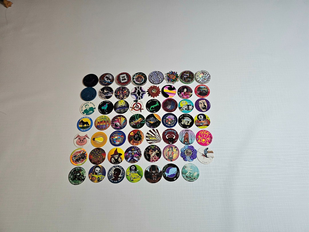 Set of Vintage Pogs 53 Pogs 8 Slimmers Lot 8 - Etsy