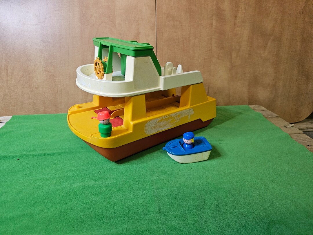 Fisher Price Ferry Vintage Little People Ferry Boat - Etsy