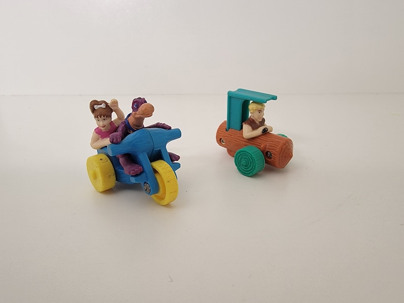 Vintage Flintstones Bicycle Dinosaur Girl Bernie Car Mini - Etsy