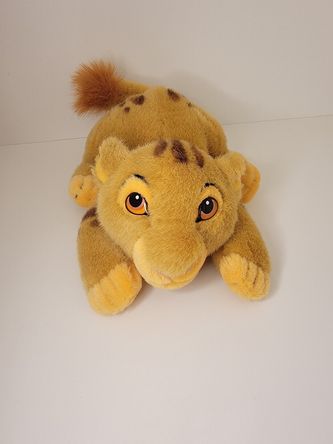Plush Baby Simba the Lion King Vintage Disney Store Pouncing Plush 8 ...