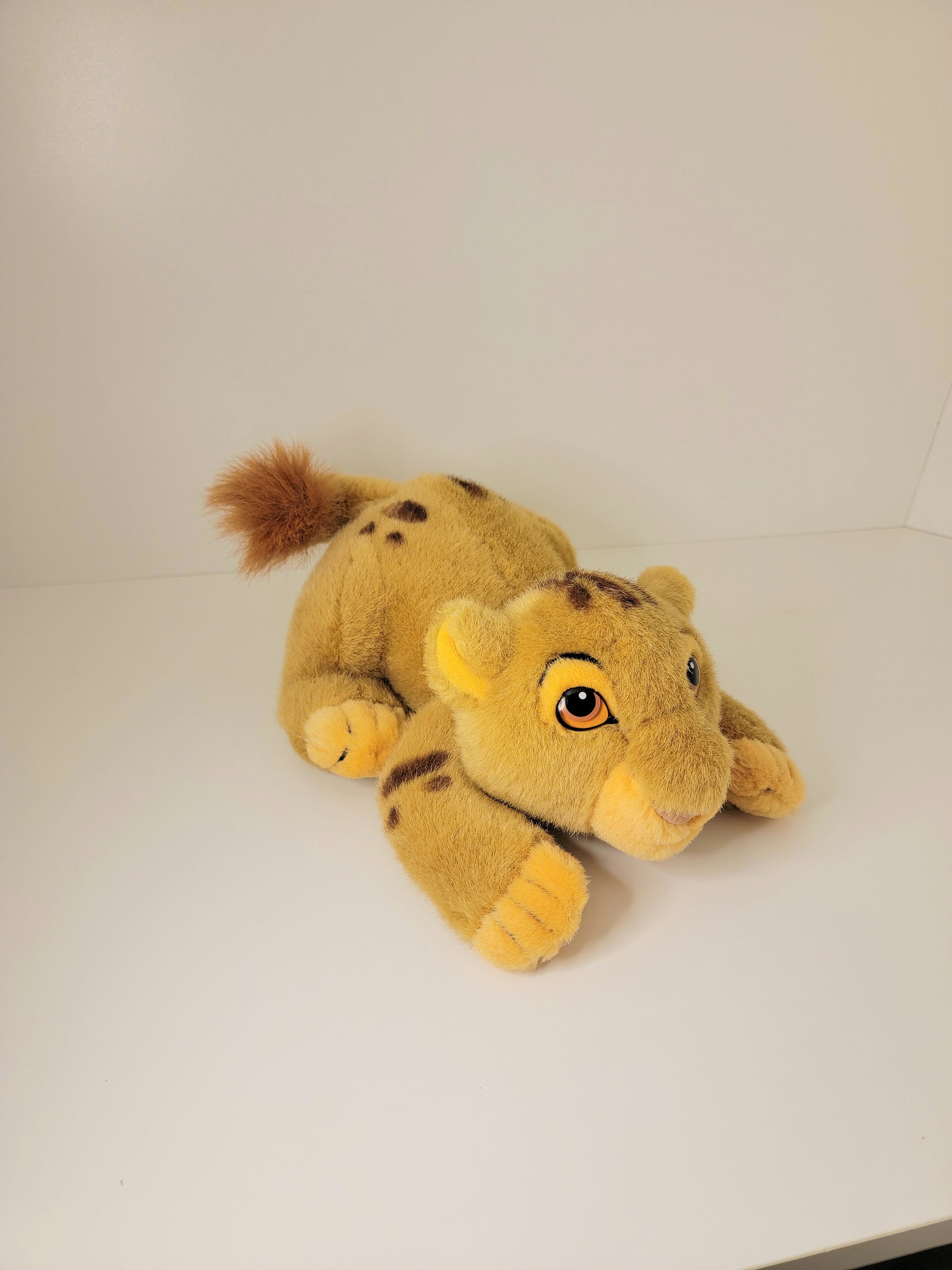 Plush Baby Simba the Lion King Vintage Disney Store Pouncing Plush 8 ...