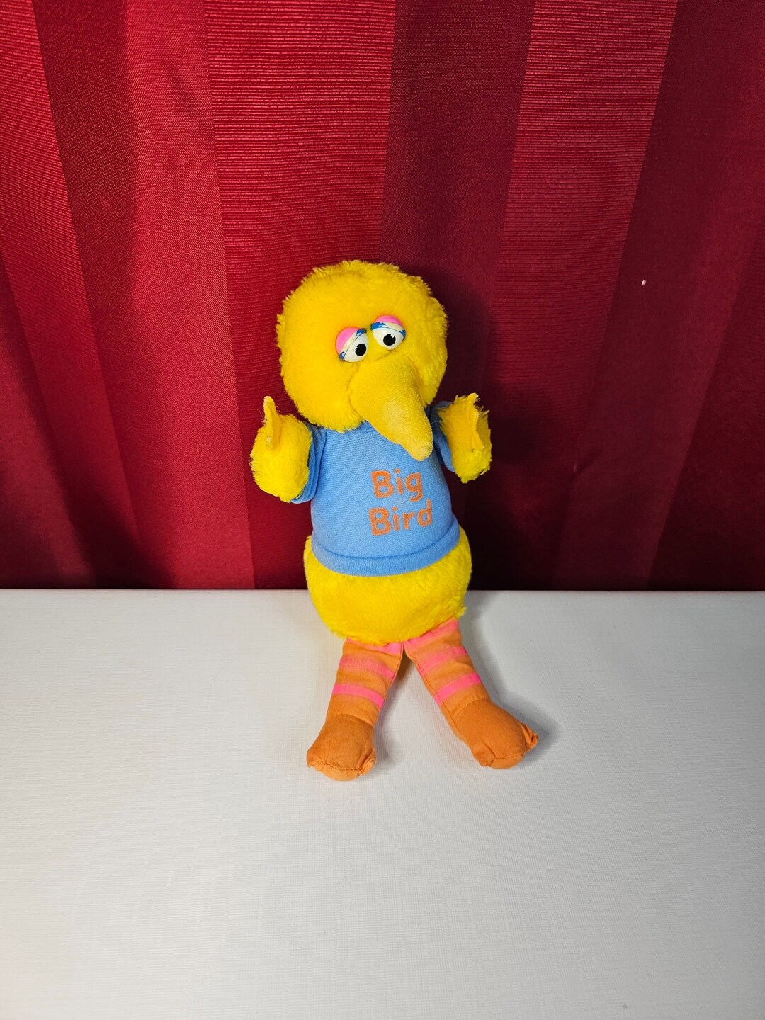 Big Bird Plush Vintage Sesame Street - Etsy