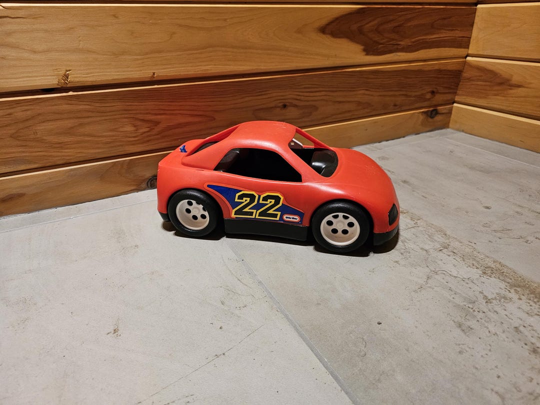 Little Tikes Red 22 Vintage Race Car - Etsy