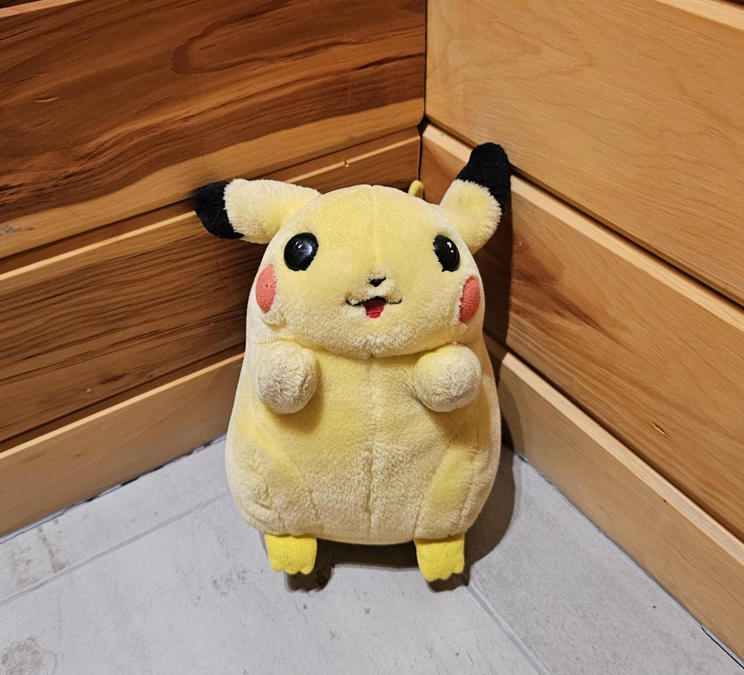 Pikachu Plush Vintage Pokémon Musical PIKAPIKA 1998 - Etsy