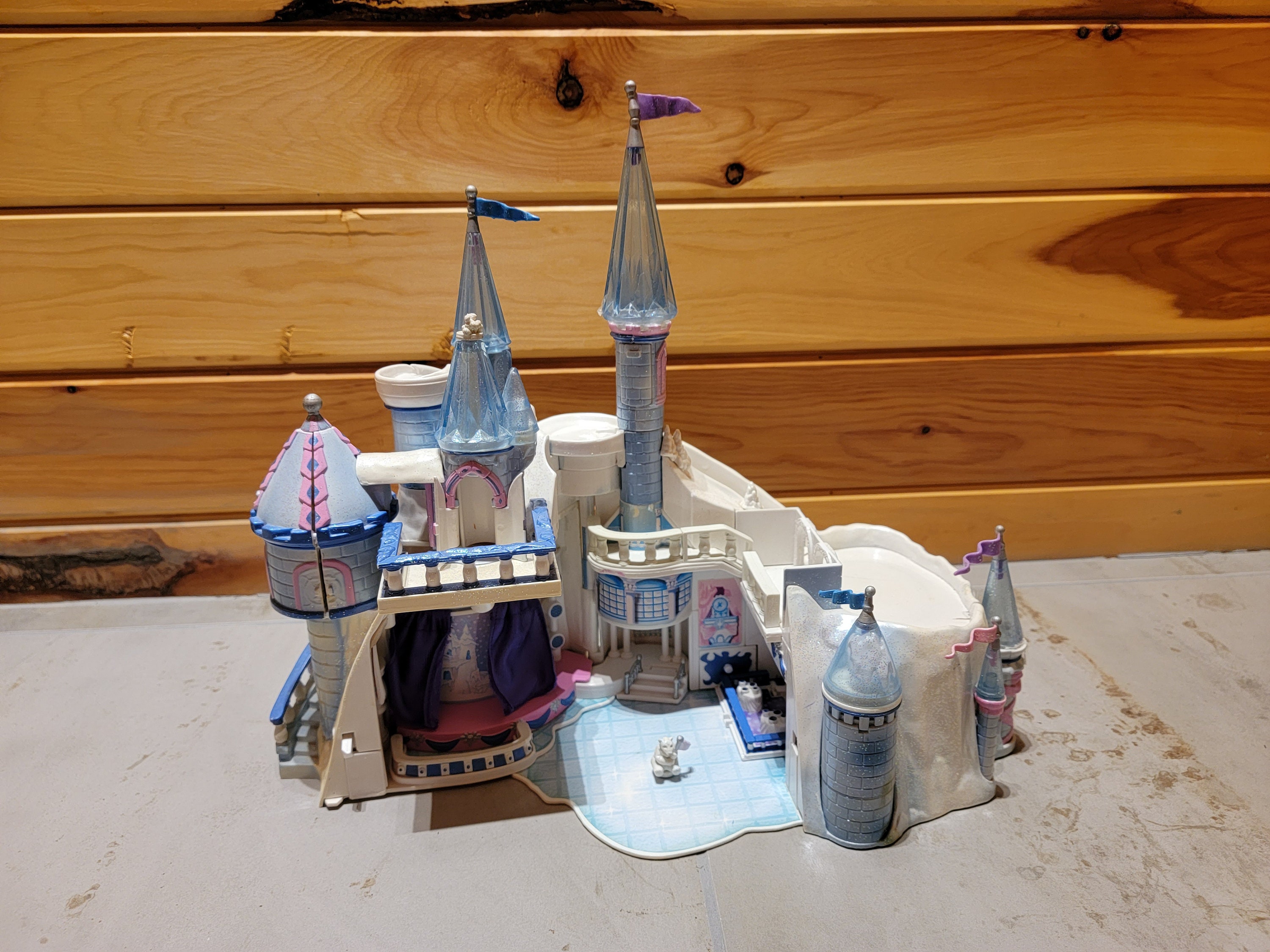 Trendmasters Vintage Polly Pocket Ice Style Mini Castle Toy 1996 Star ...