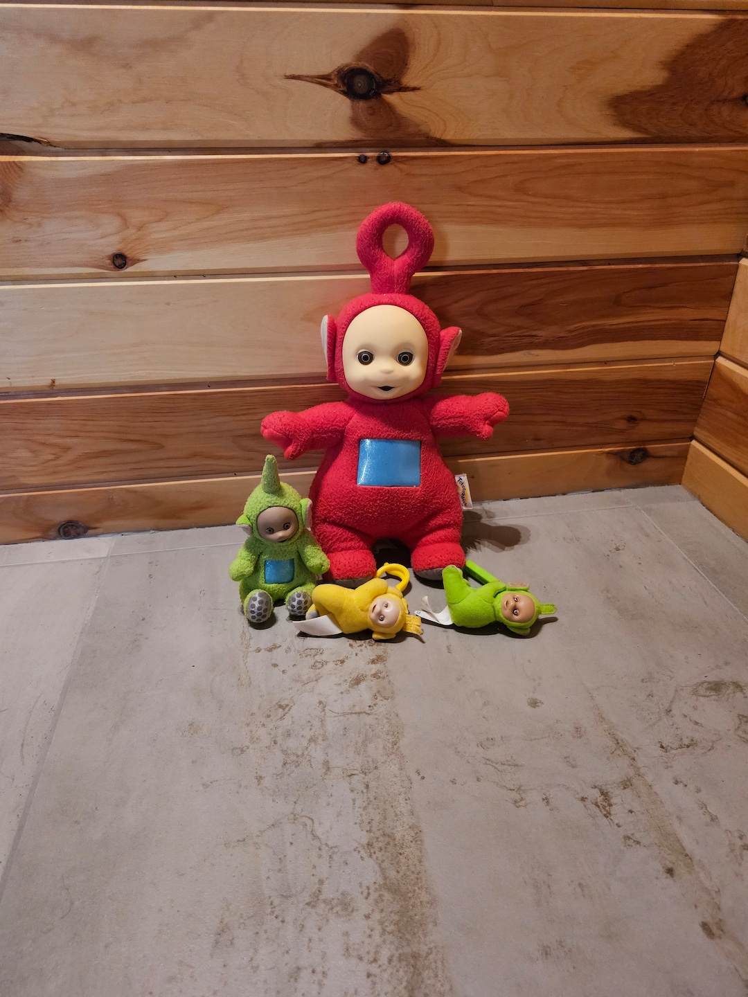 Teletubbies Plush Vintage Po Keychain Lala Dipsy Set of 4 Teletubies - Etsy