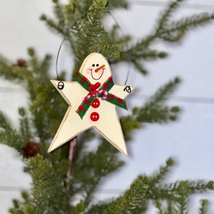 Star Snowman - Etsy