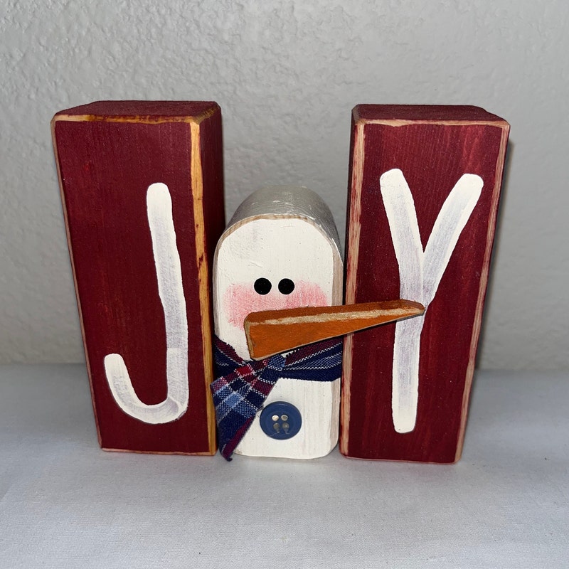 Wooden Joy Sign - Etsy
