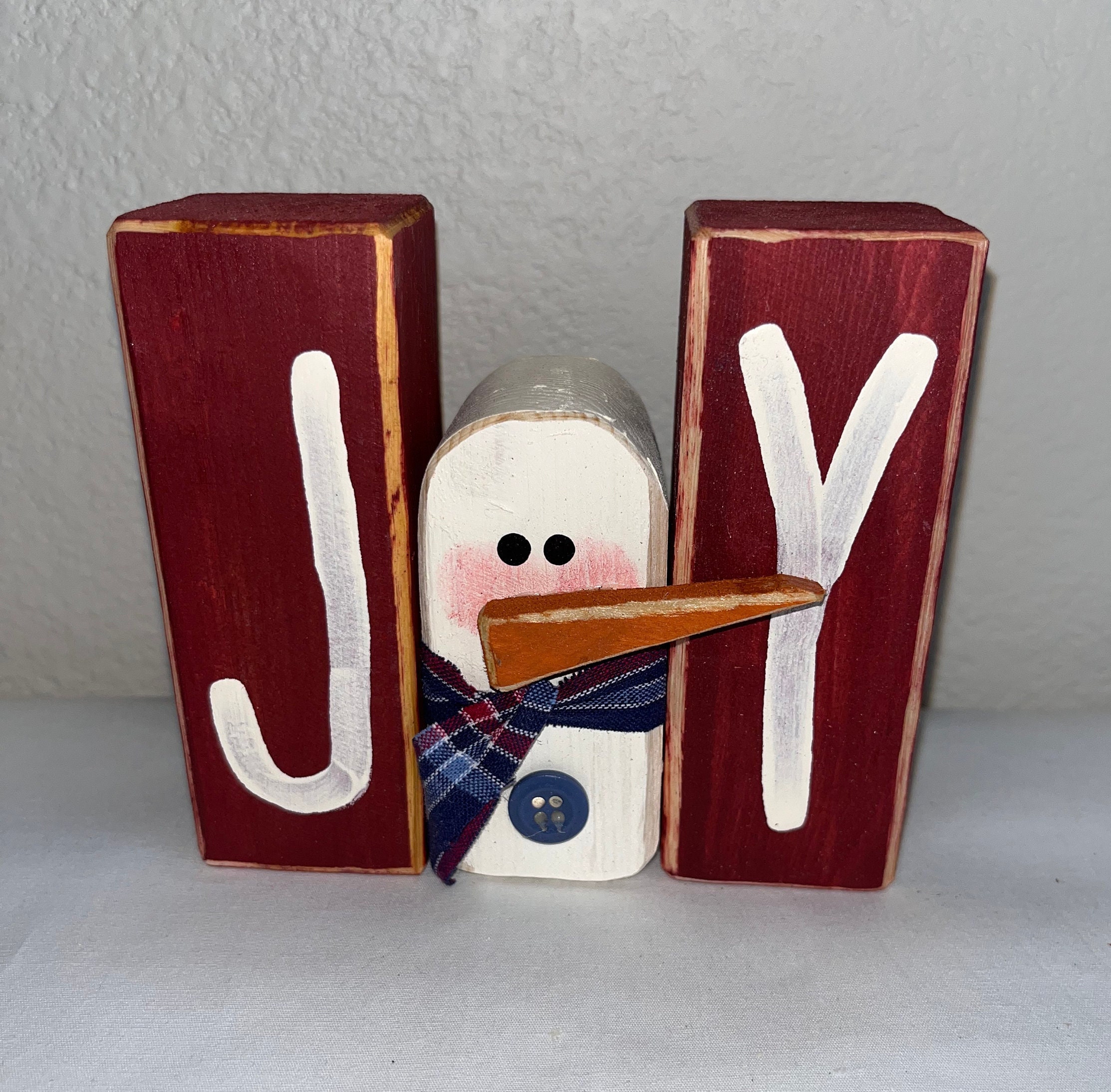 Wooden Joy Blocks - Etsy
