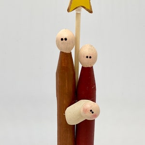 Clothespin Nativity, Wooden Clothespin Nativity - Etsy
